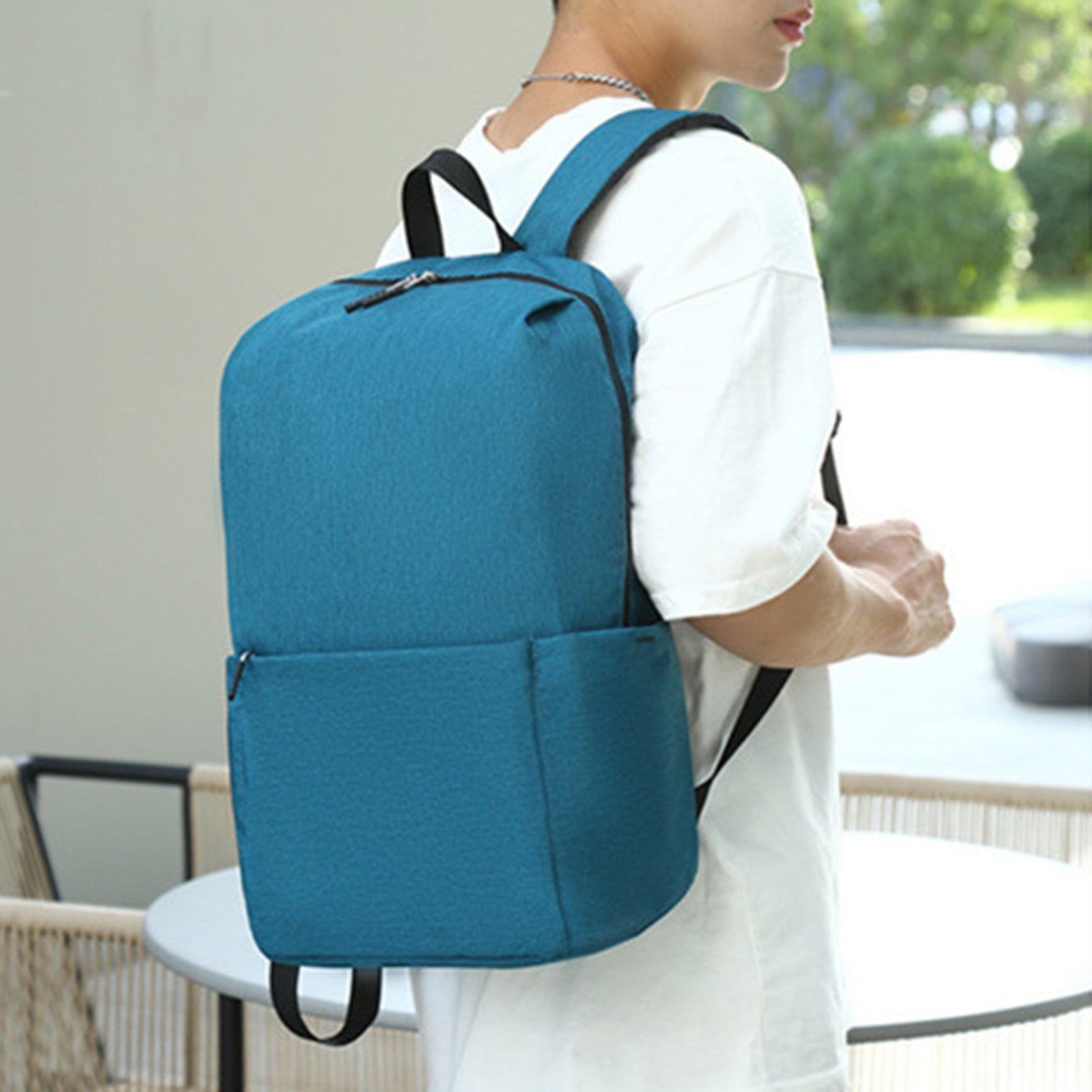 Hariumiu Multi-layer Pockets Backpack Backpack with Wide Shoulder Strap ...