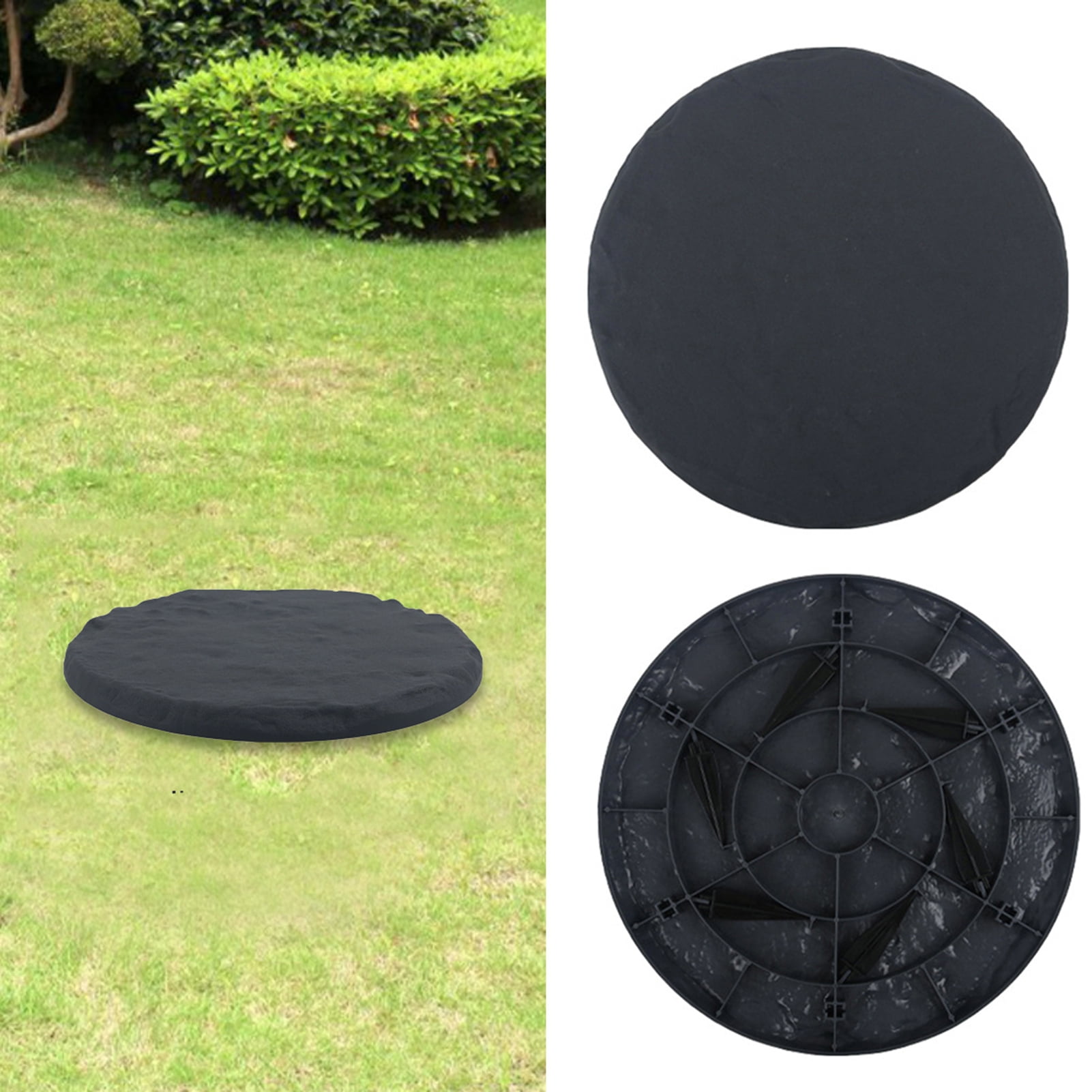 Hariumiu Outdoor Stepping Stone Weather-proof Garden Yard Lawn Patio ...