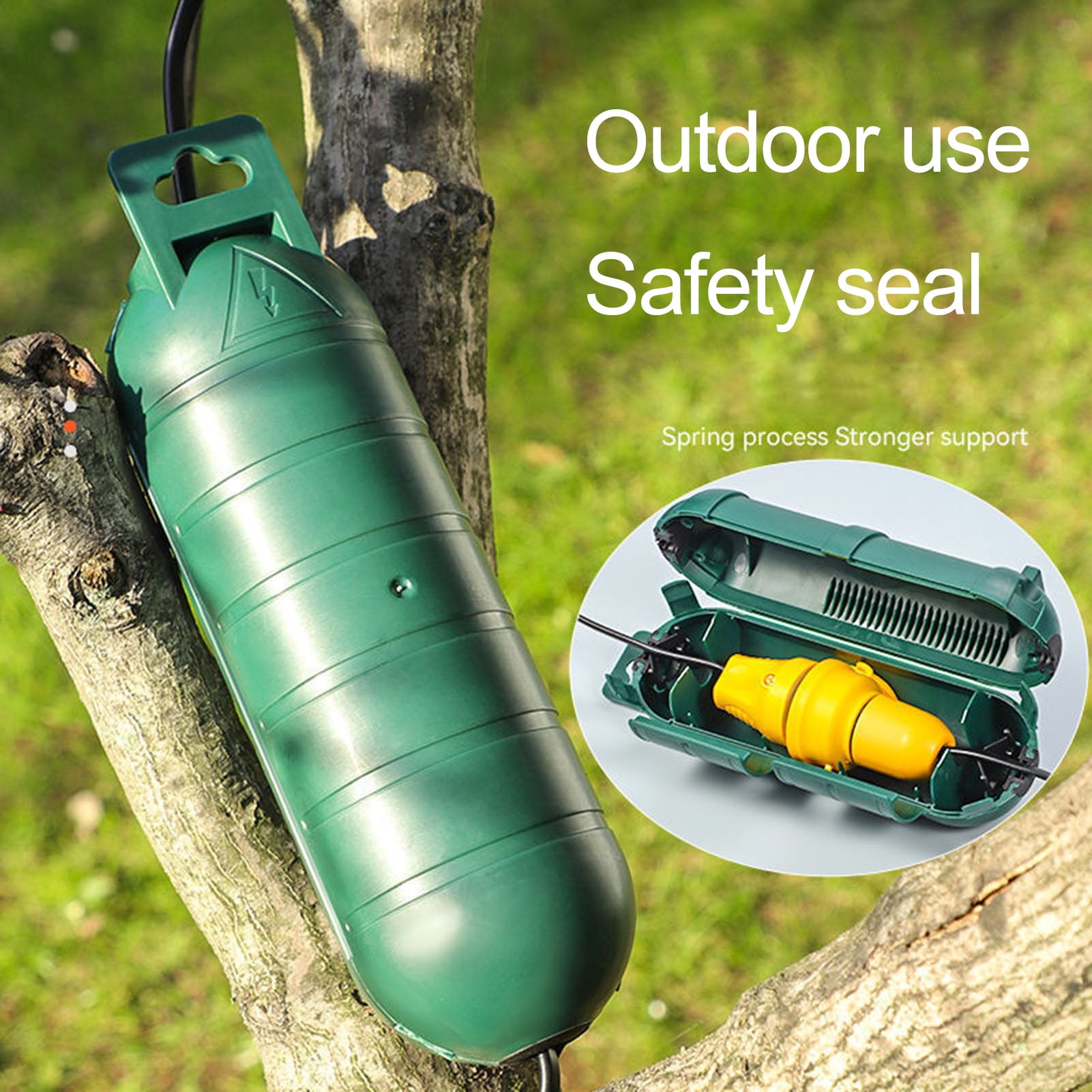 Hariumiu Outdoor Waterproof Junction Box Heavy Duty Rain-proof Hanging ...