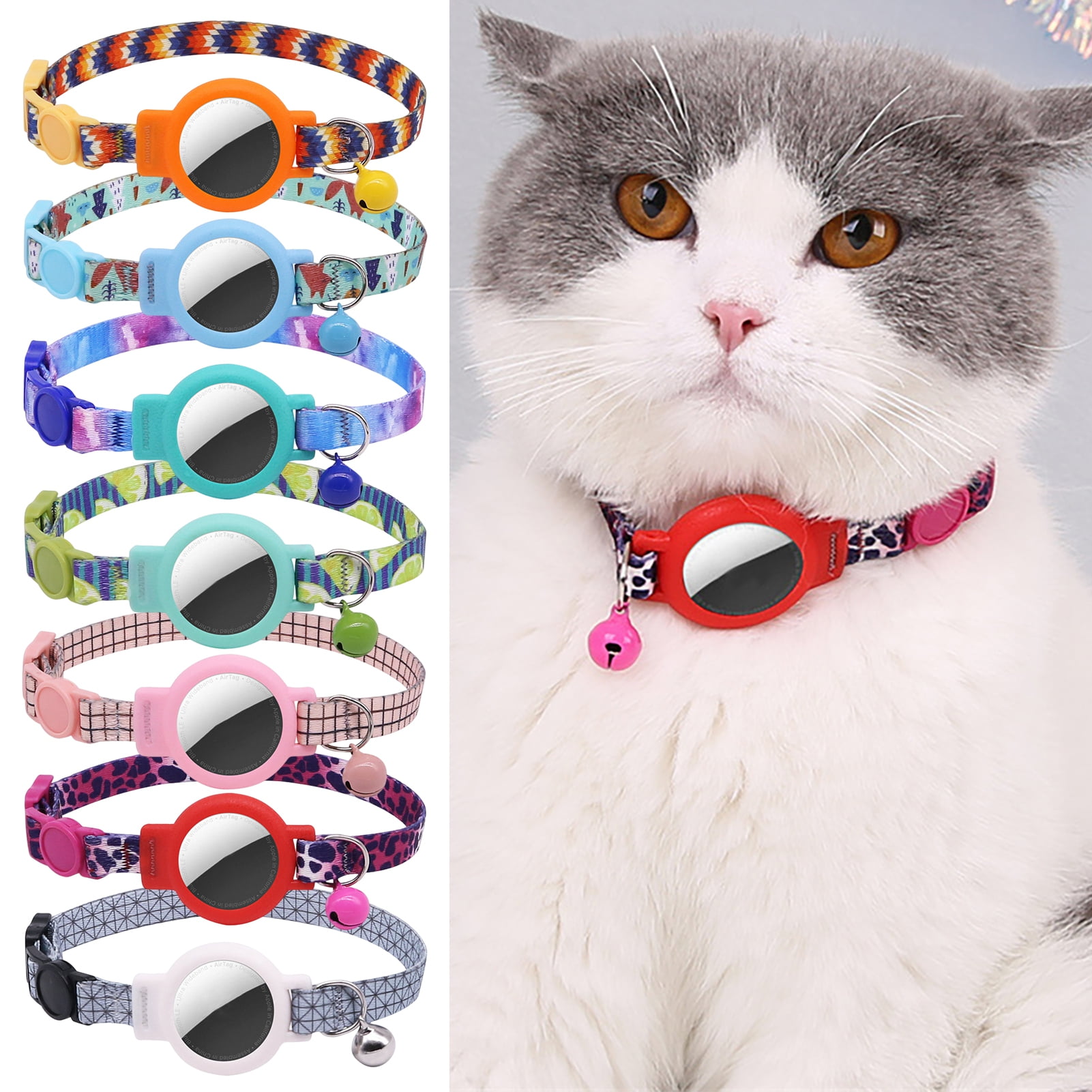 Hariumiu Pet Locator Collar for Dogs Cat Collar with Quick Release ...