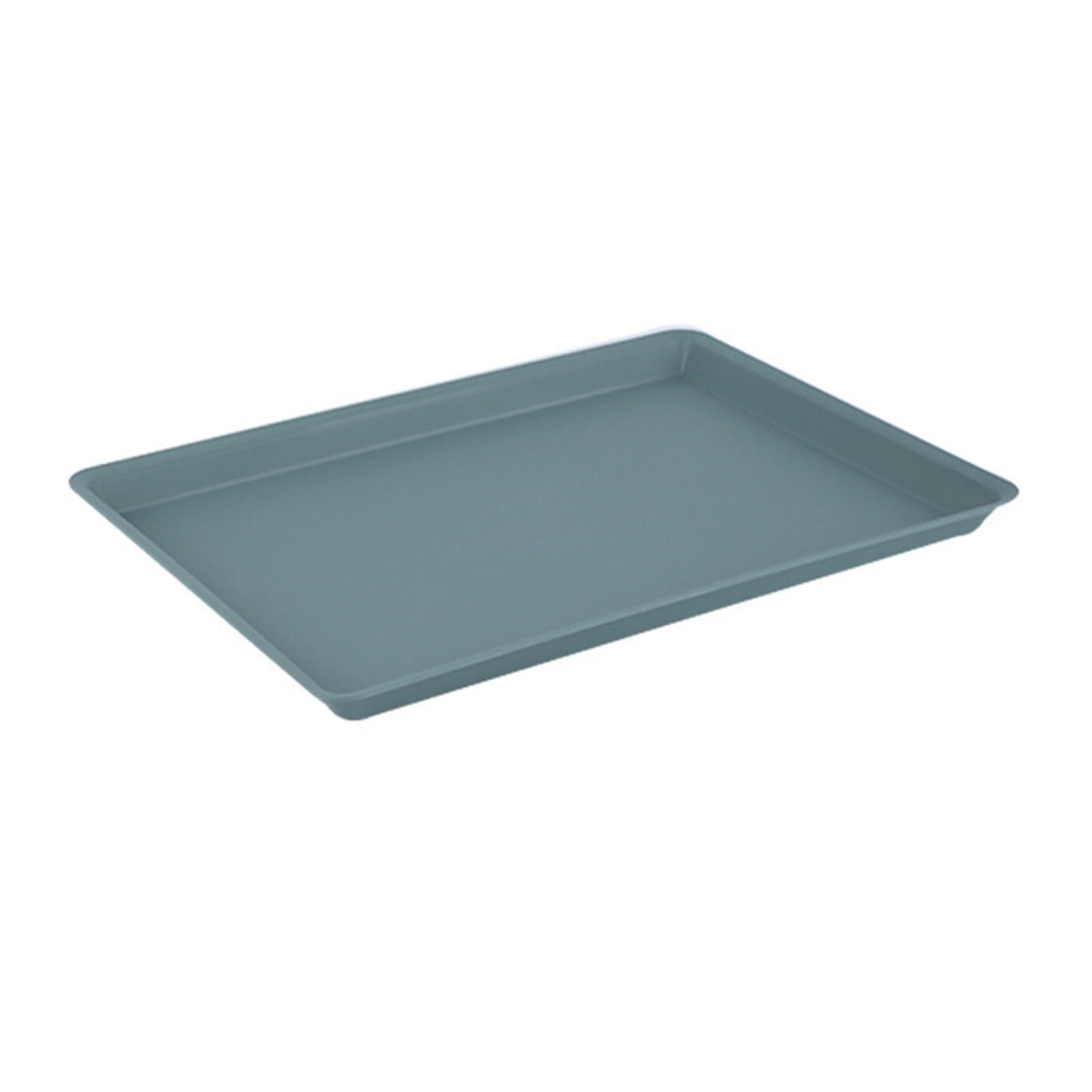 Hariumiu Plastic Tray Stackable Plastic Serving Tray with Non-slip Base ...