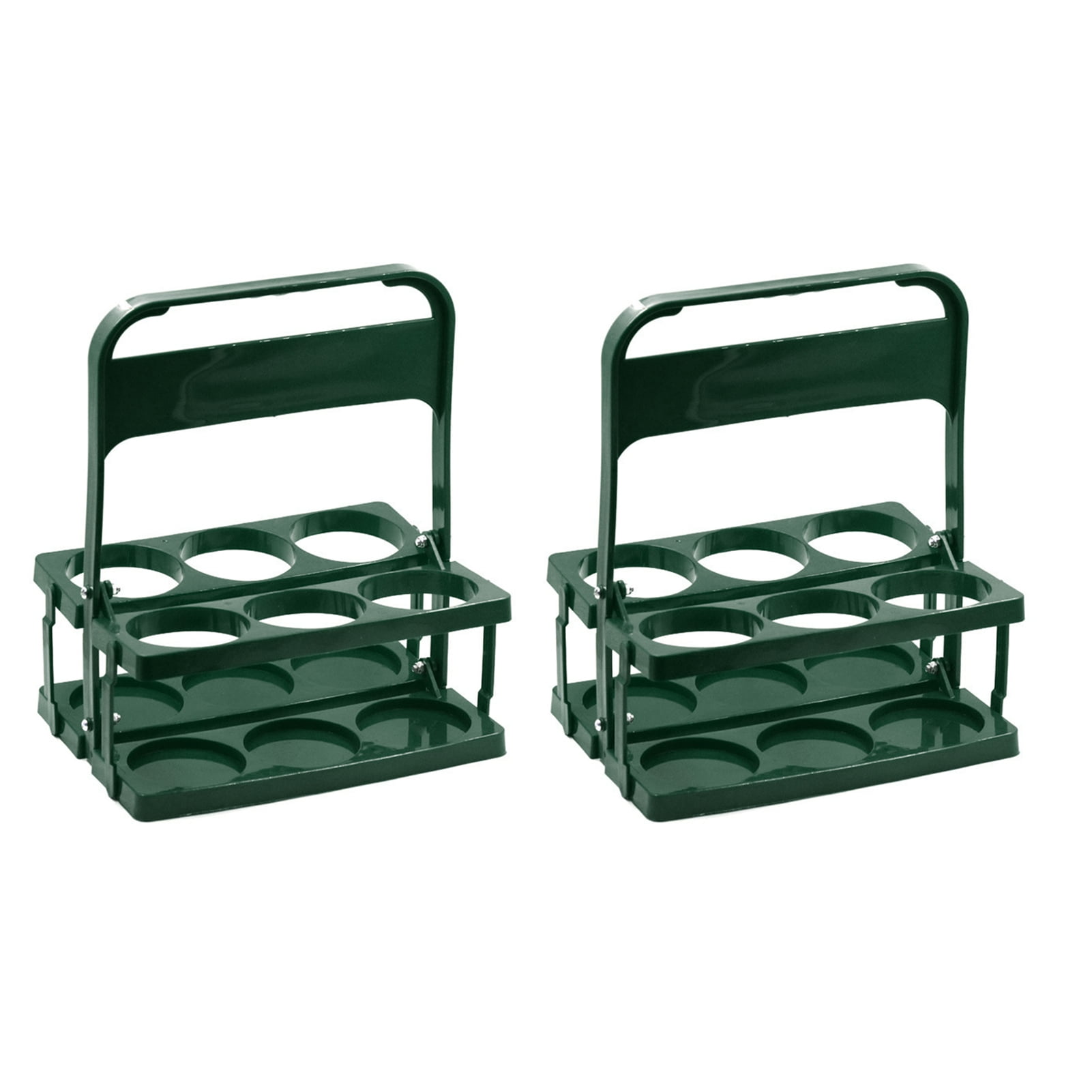 Hariumiu Plastic Wine Racks Wine Bottle Rack 2pcs Large Capacity 6 ...