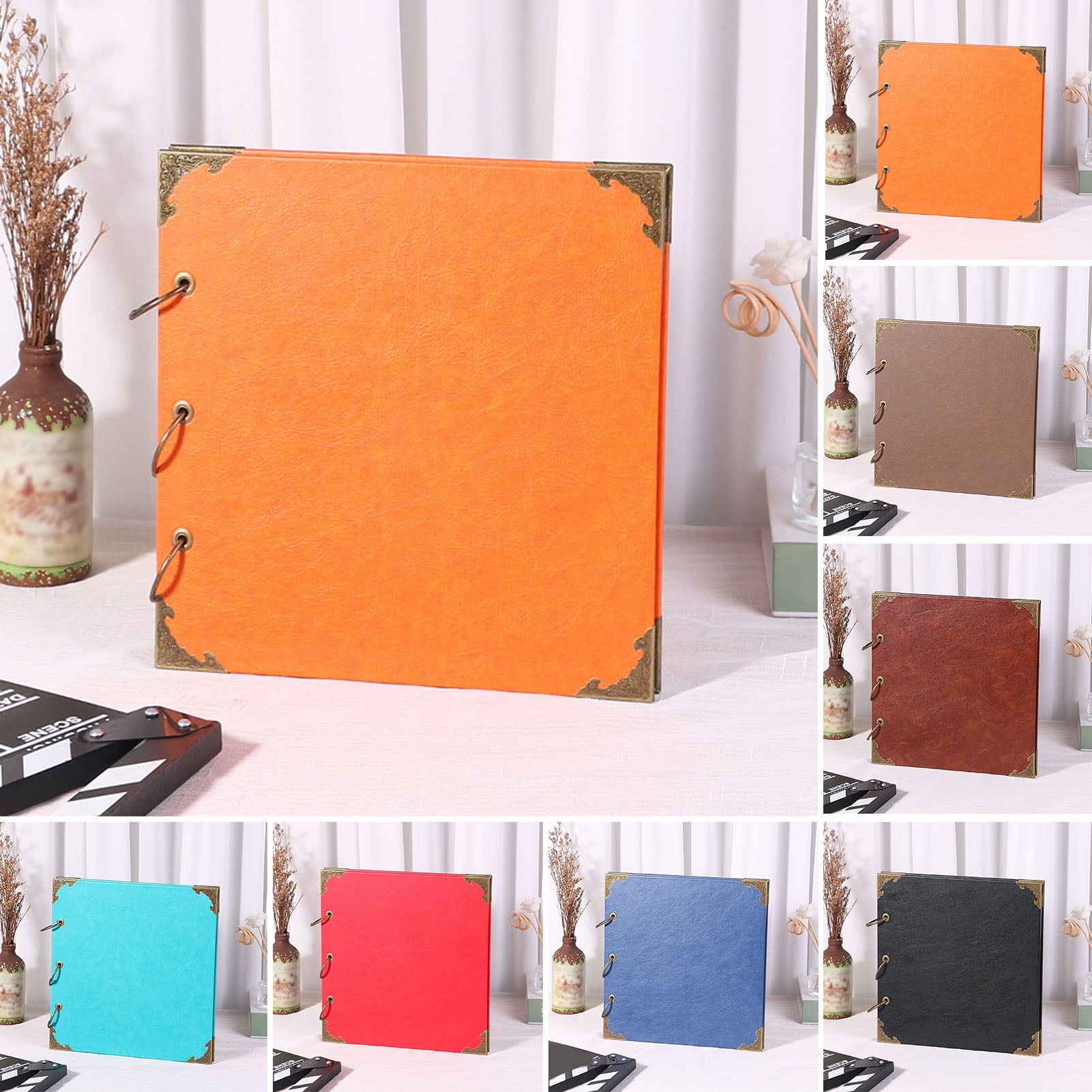 Hariumiu Recipe Binder Ring 26 x 27cm Ring Kit Waterproof Recipe ...