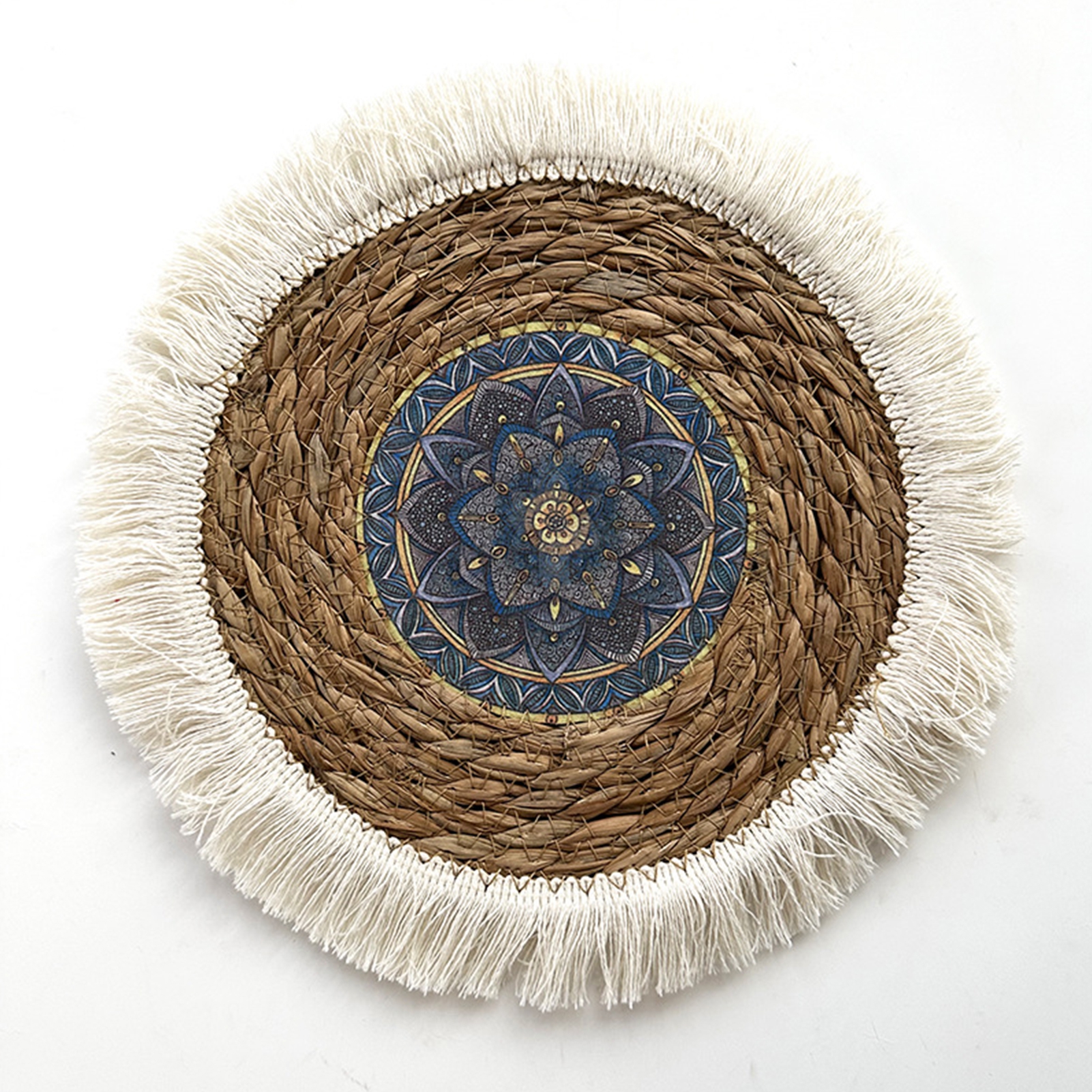 Hariumiu Reusable Placemat Placemat Round Thickened Heat resistant ...