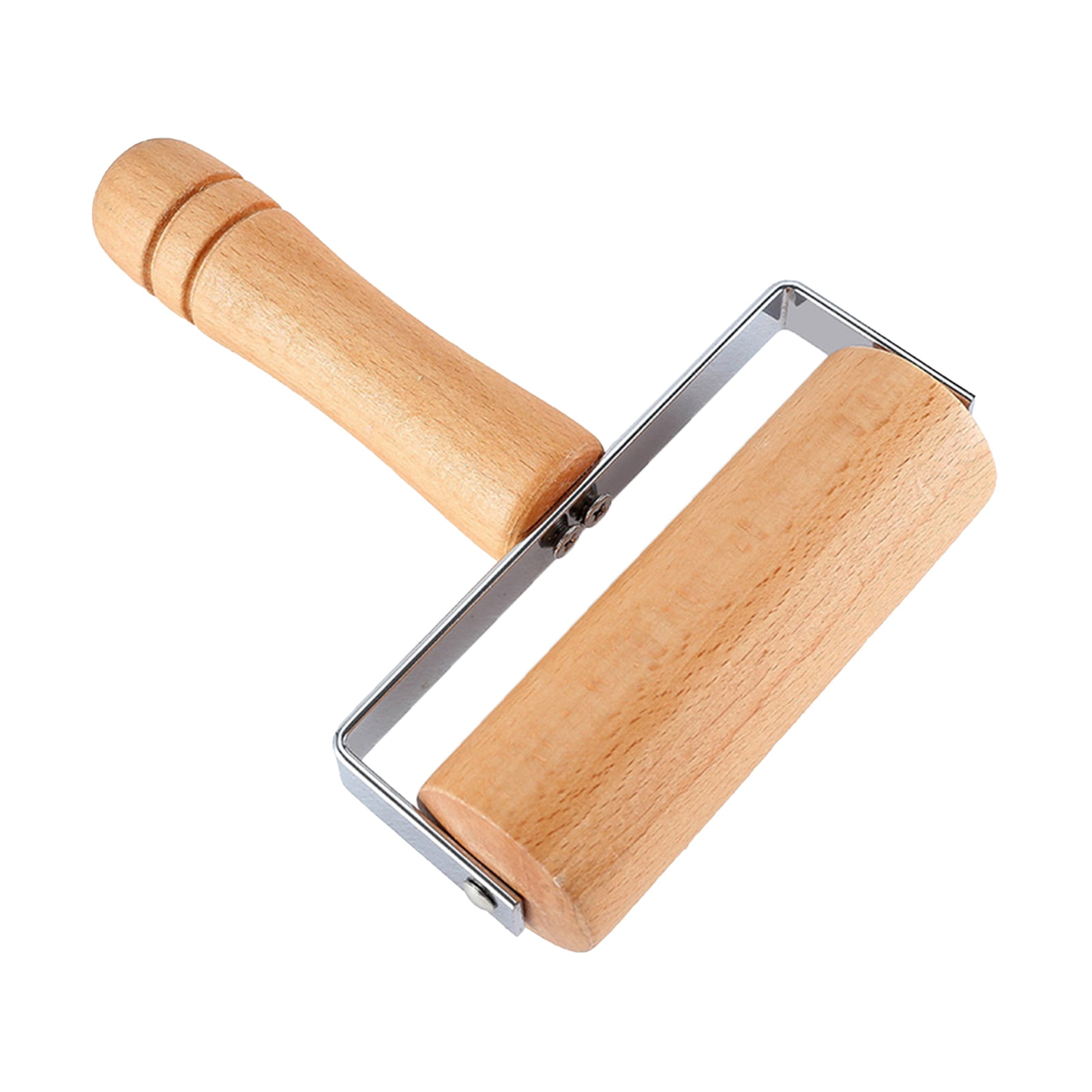 Hariumiu Rolling Pin Non-stick Wheel Design Wood Kitchen Rolling Pin ...