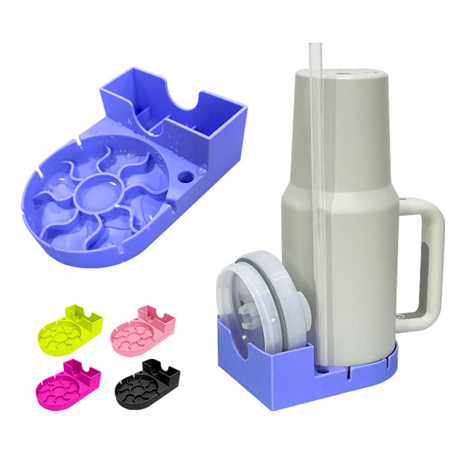 Hariumiu Silicone Cup Drying Rack Anti-Slip Design Fast Dry Drainer for ...