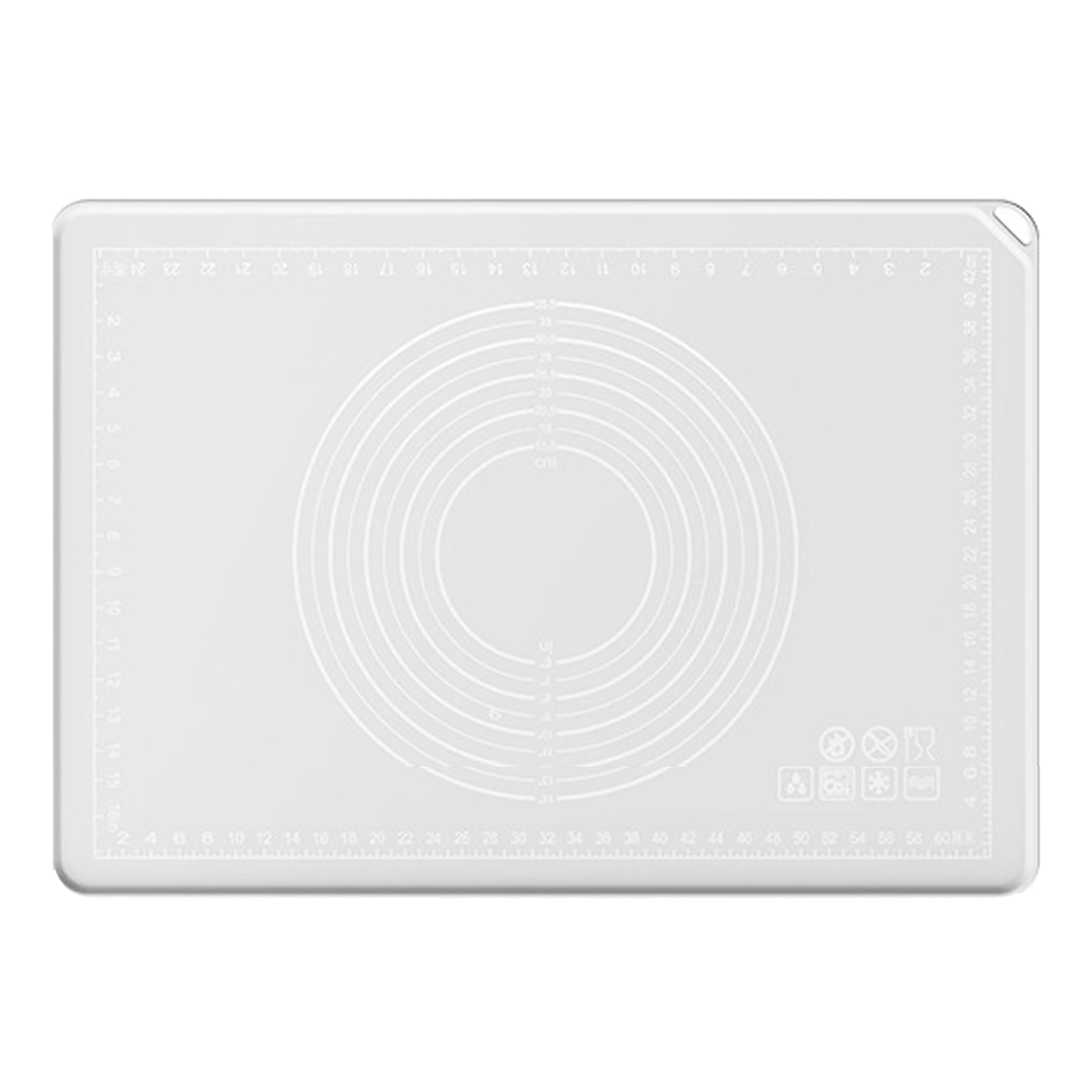 Hariumiu Silicone Pastry Mat Silicone Kneading Pad for Dough Rolling ...