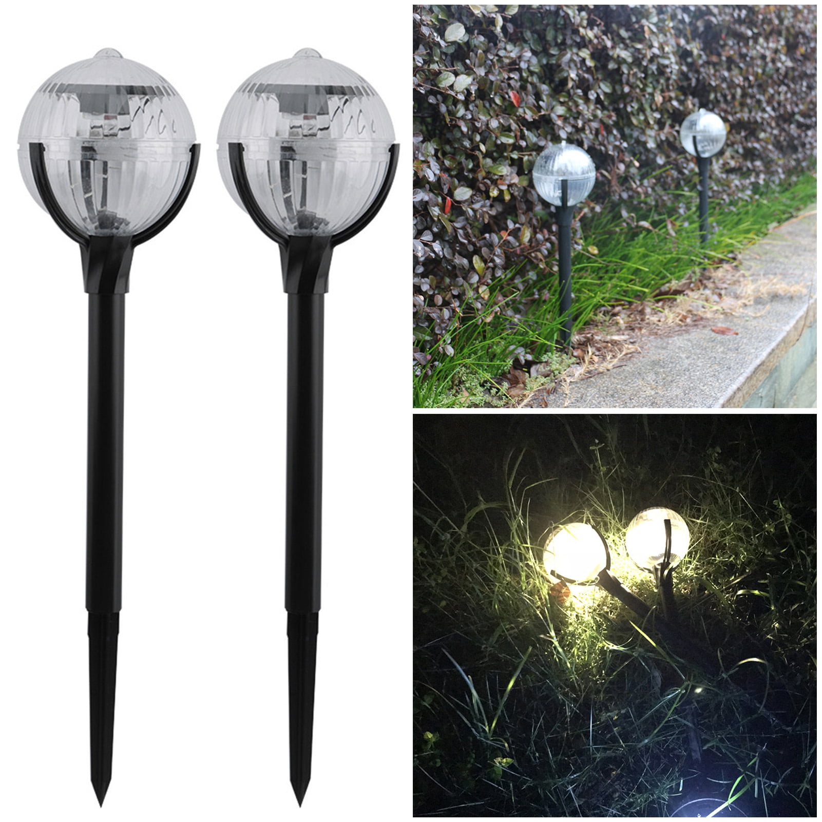 Hariumiu Solar Garden Lamp with Light Sensor Ultra-bright Waterproof ...