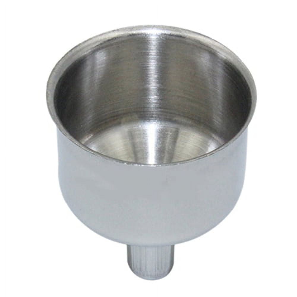 Hariumiu Stainless Steel Wide Mouth Funnel for Hip Flasks Flask Wine ...