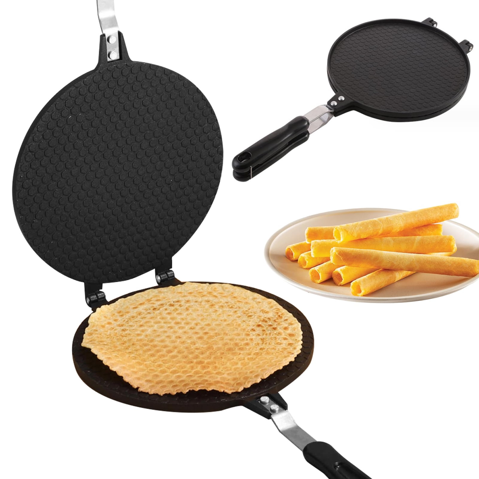 Hariumiu Tortilla Maker Non-Stick Aluminum Tortilla Press with Handle ...