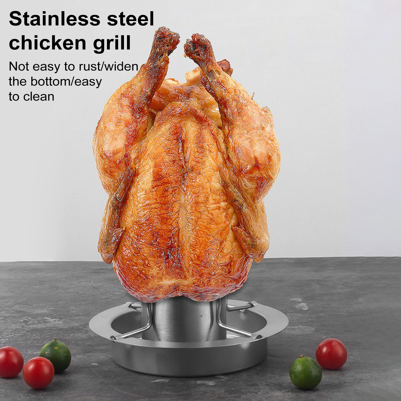 Hariumiu Turkey Grill Rack Stainless Steel Outdoor Portable ...