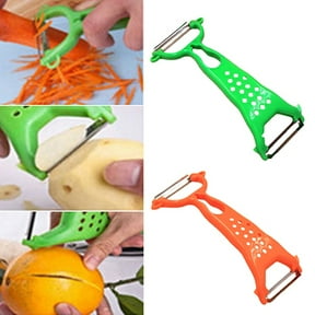 EvoFine Stainless Steel Dual Blade Vegetable Peeler, Julienne Cutter ...