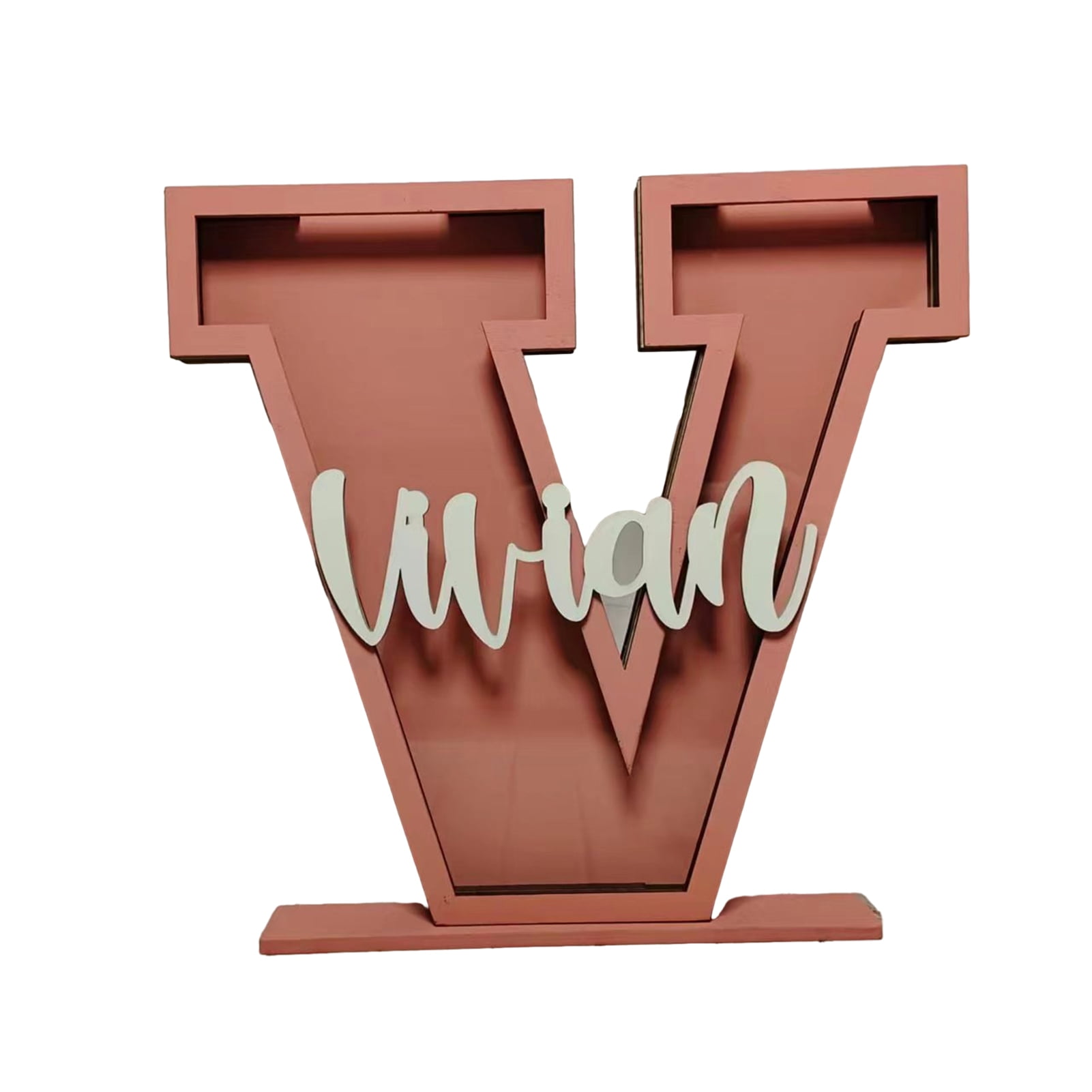 Hariumiu Wooden Piggy Bank Wooden Personalized Piggy Bank for Kids ...