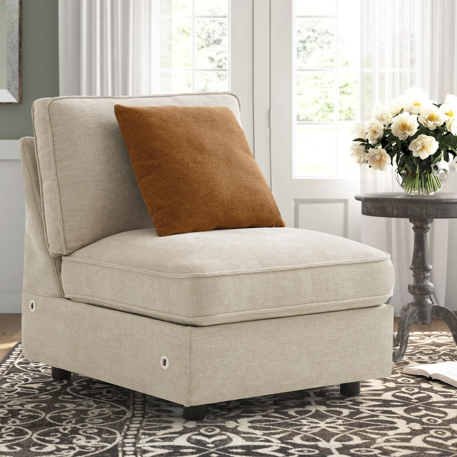 Harkawon Modular Sofa Armrest Module for Modular Sectional Sofa Couch ...