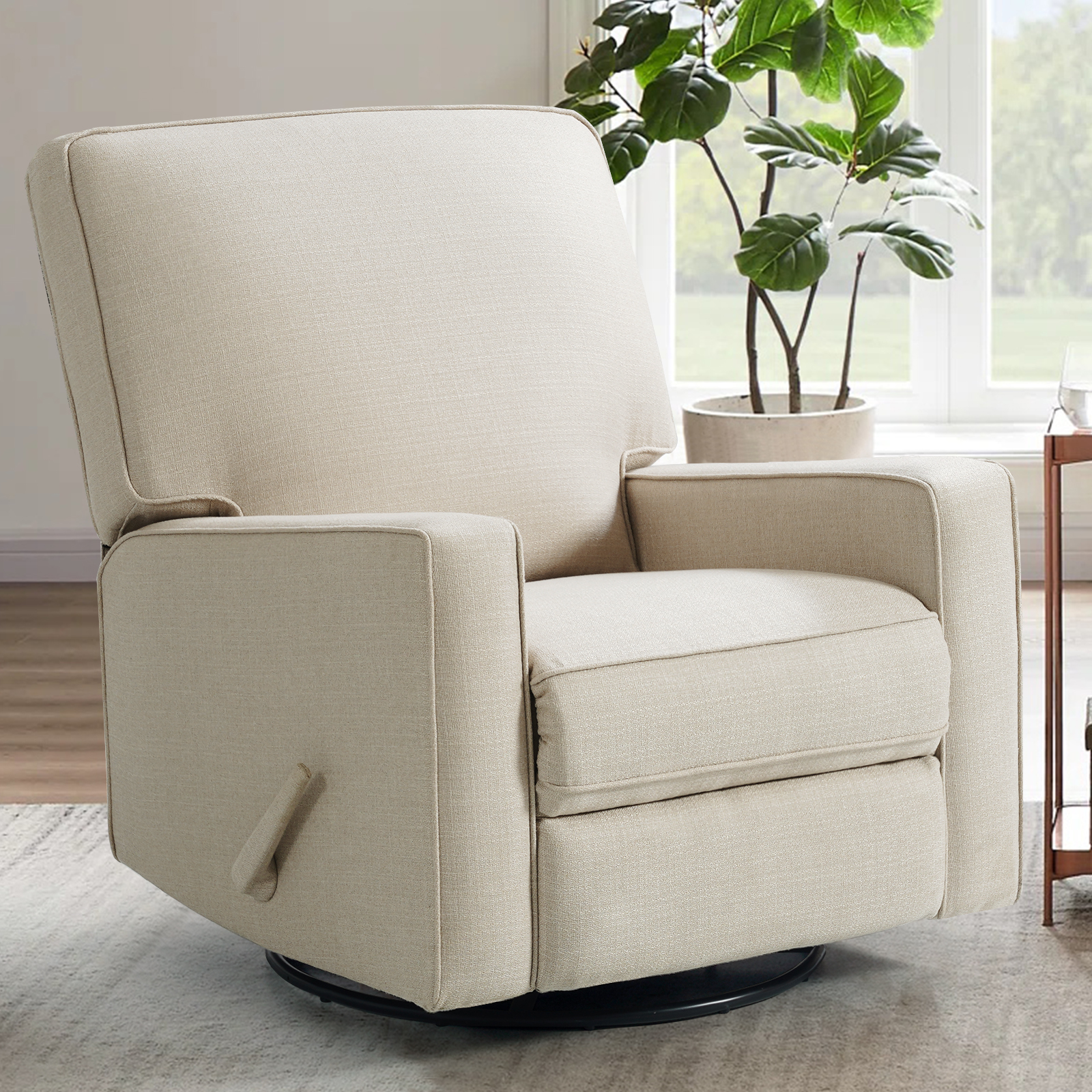 Delta Children Epic Nursery Glider Swivel Rocker Chair, Taupe - Walmart.com