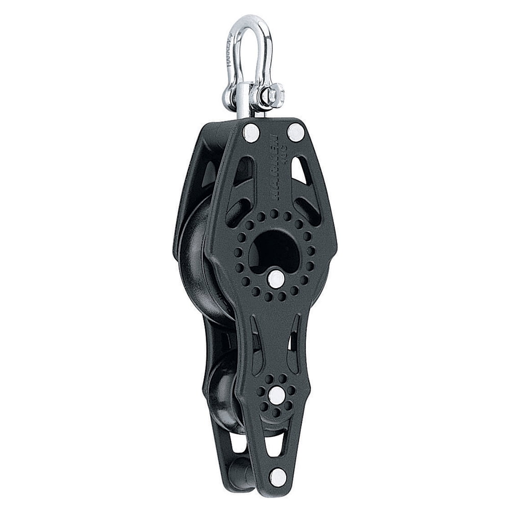 5" Harken 40MM Carbo Air Fiddle Block with Swivel and Becket - Walmart.com