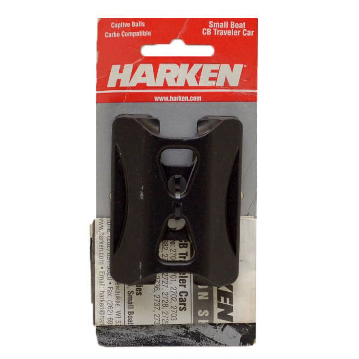 Harken Boat CB Traveler Car 2732 | 22mm 500lbs Max Working Load ...
