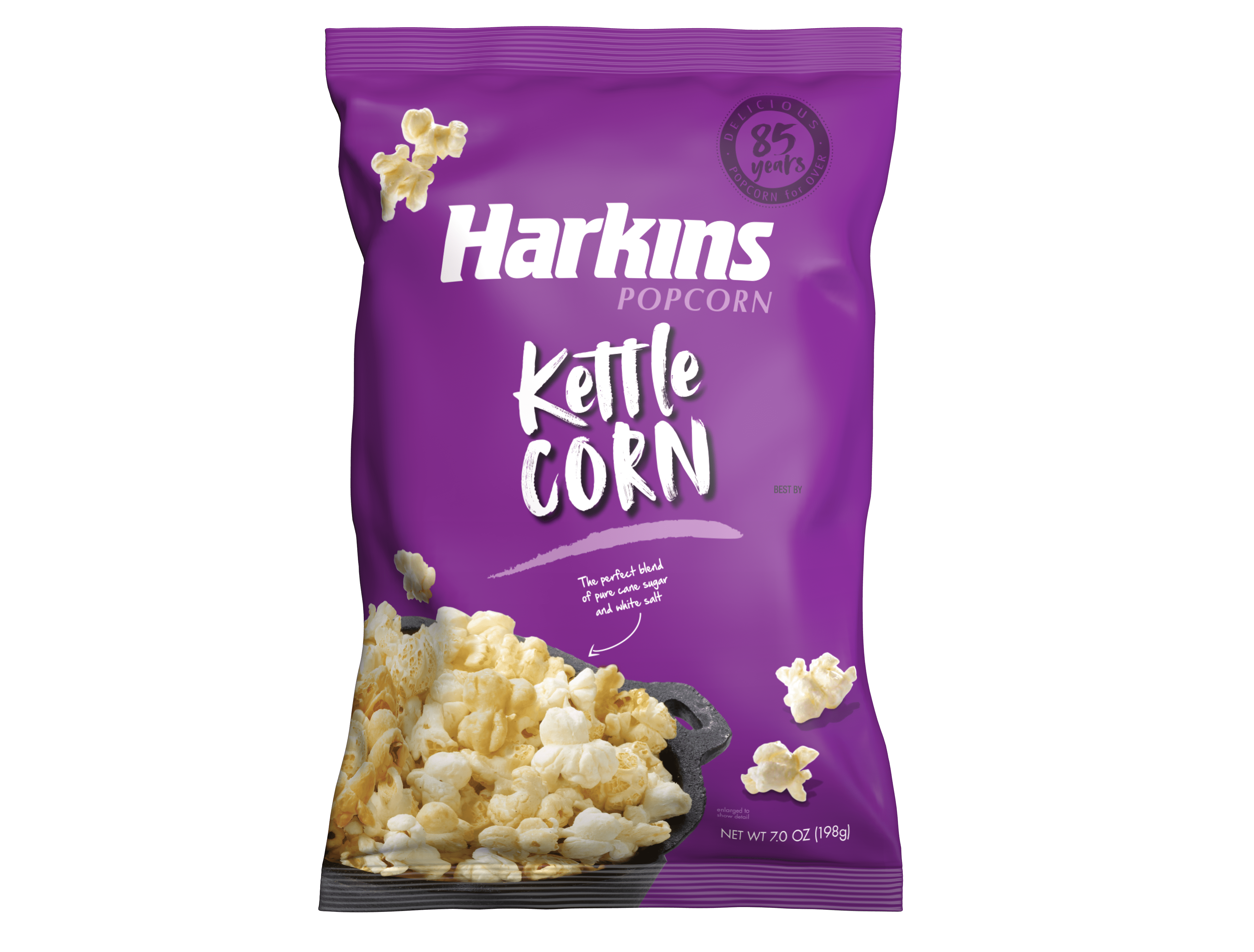 Harkins Kettle Corn Popcorn, 7 oz Bag, Gluten-Free - Walmart.com