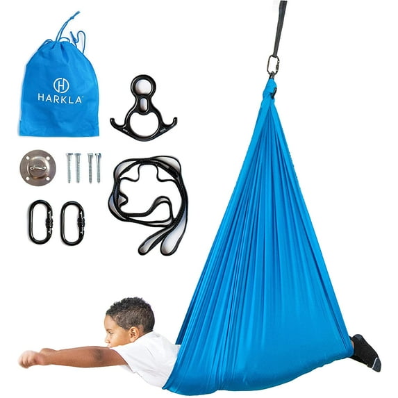 Harkla Indoor Swing for Kids - Indoor Sensory Swing Great for Autism ...