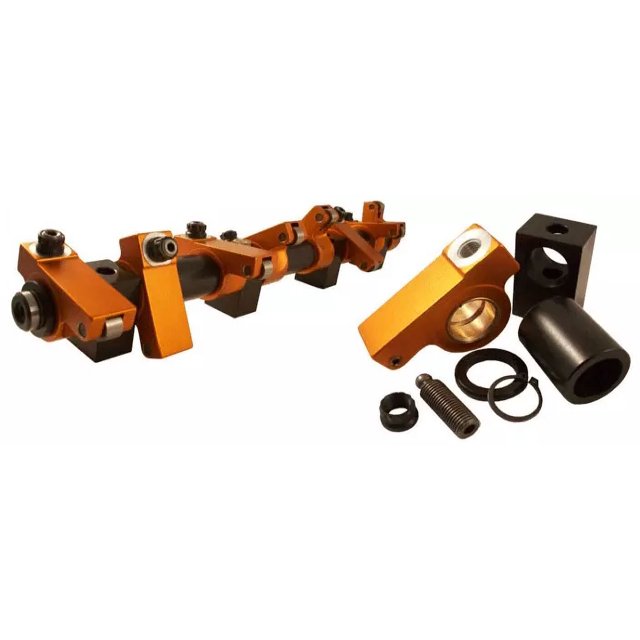 Harland Sharp S4006BKE Complete Rocker Arm Shaft Kit with End Stands ...