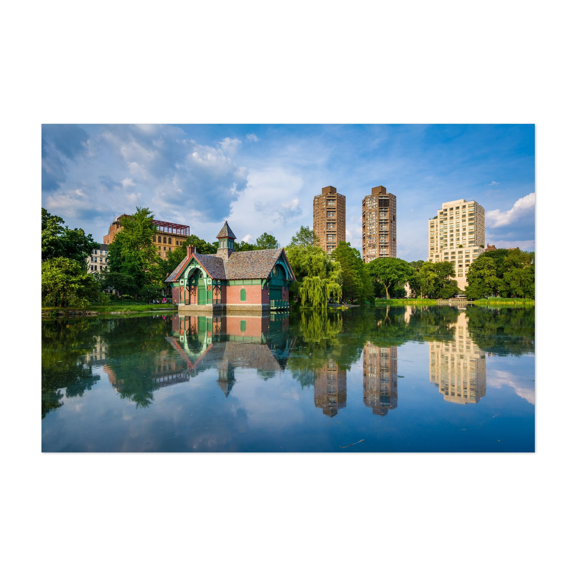 Harlem Meer 03 - Manhattan New York Photography Unframed Wall Art Print ...