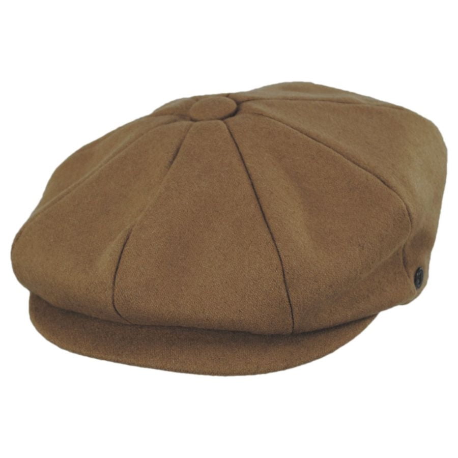 Harlem Wool Blend Newsboy Cap - XL - Camel - Walmart.com