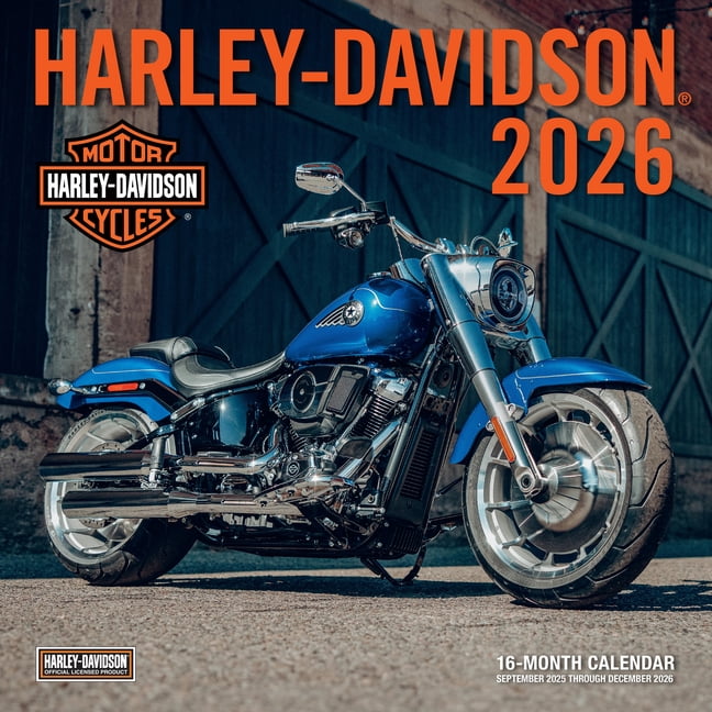 Harley-Davidson 2026 12x12: 16-Month Calendar--September 2025 Through ...