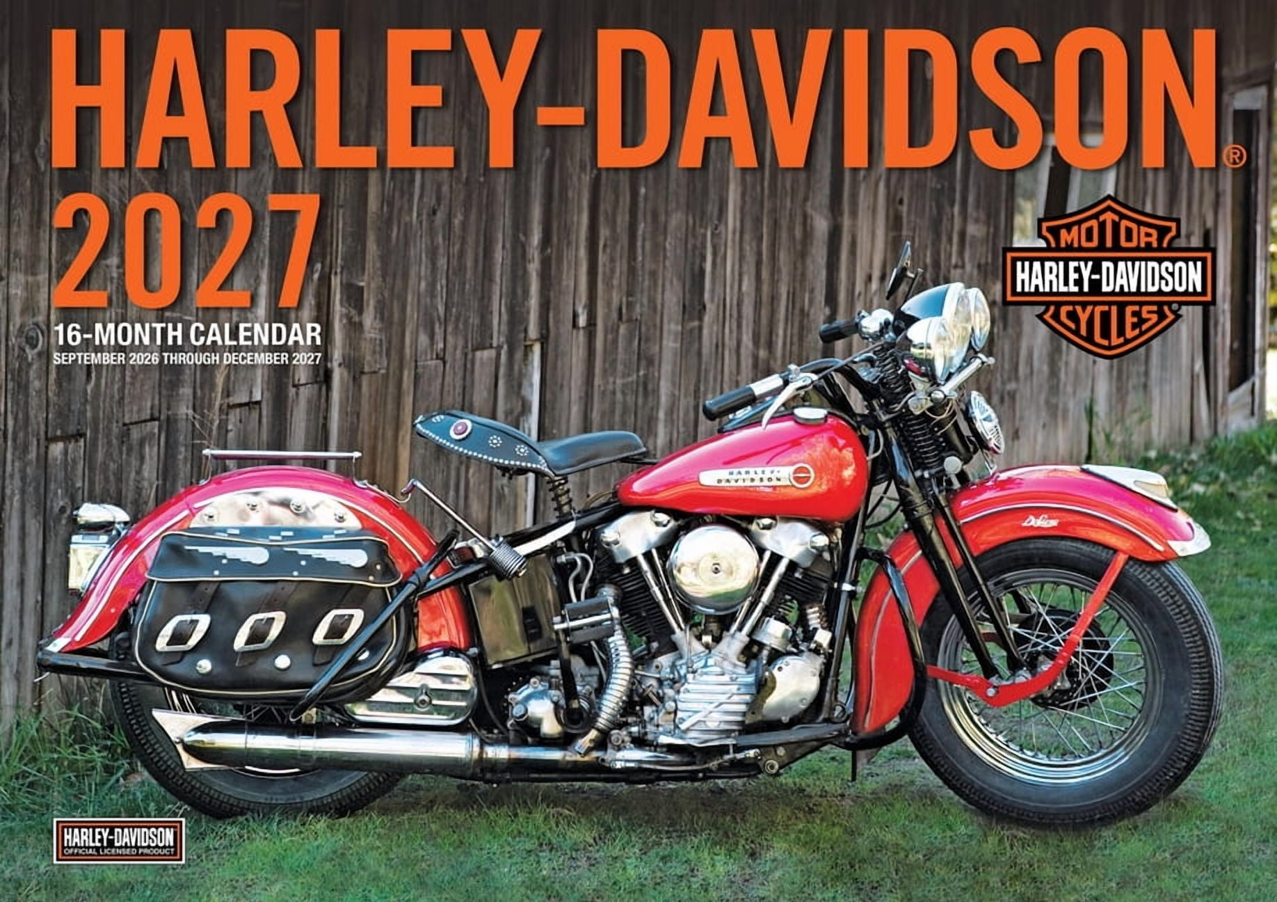 Harley-Davidson 2027 17x12: 16-Month Calendar--September 2026 Through ...