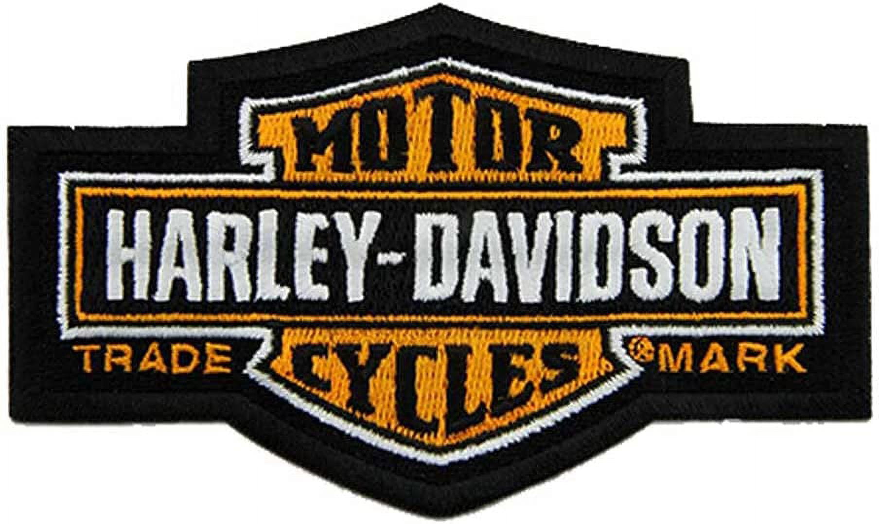 Harley-Davidson 4.5 in. Embroidered Trademark Bar & Shield Emblem Sew ...