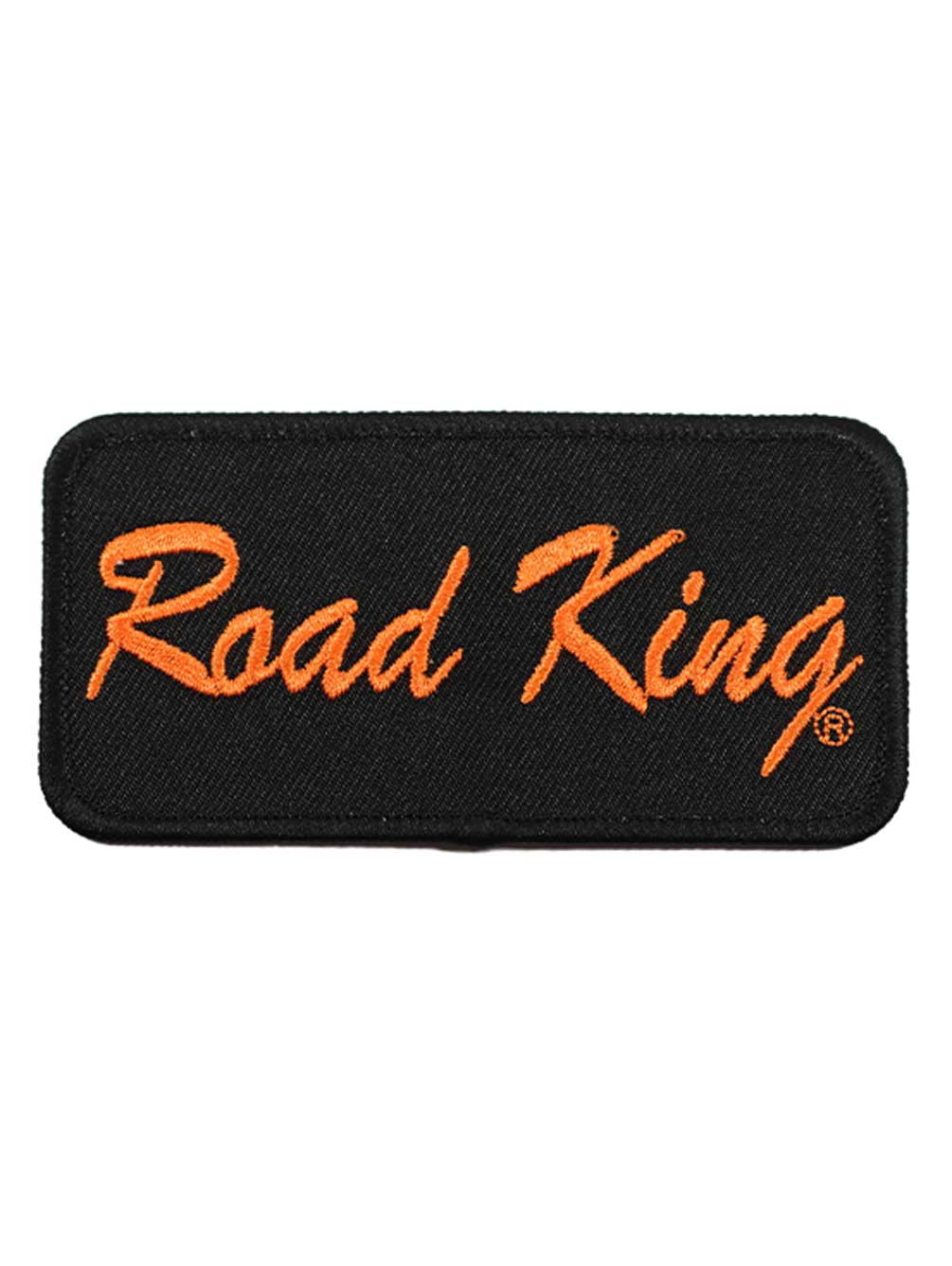 Harley-Davidson 4 in. Embroidered Road King Emblem Sew-On Patch - Black ...