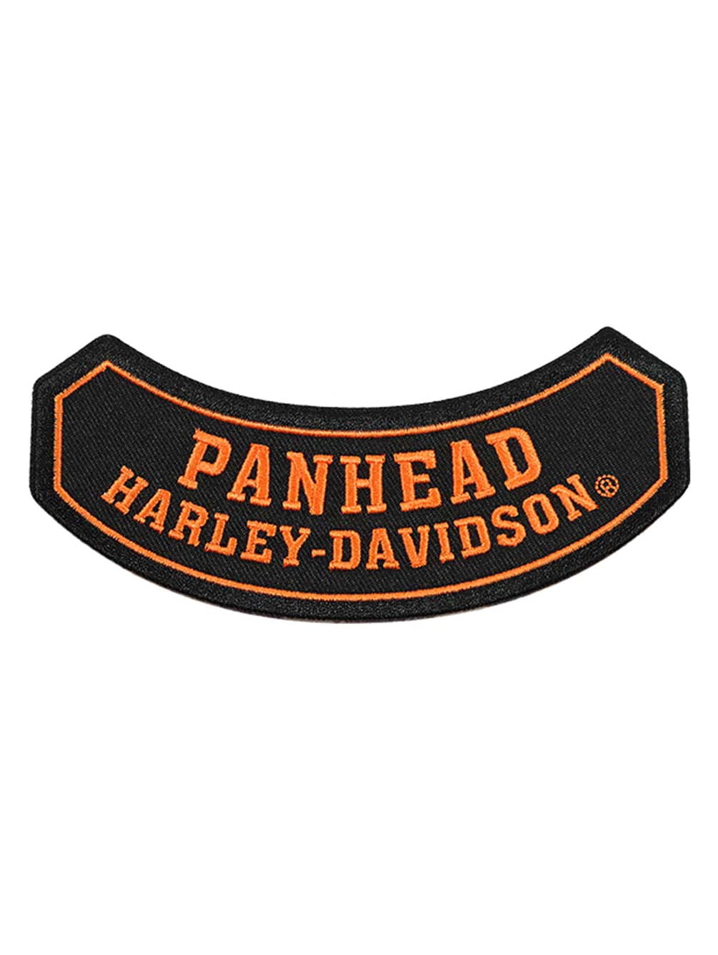 Harley-Davidson 5 in. Embroidered Panhead Rocker Emblem Sew-On Patch ...