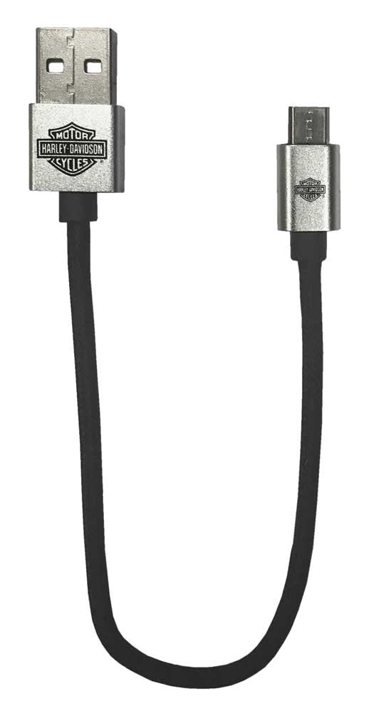 Harley-Davidson 6 in. Micro USB To USB Charge / Sync Durable Cable Cord ...