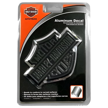 Harley-Davidson #1 Skull Dark Custom Chrome Injection Molded Emblem ...