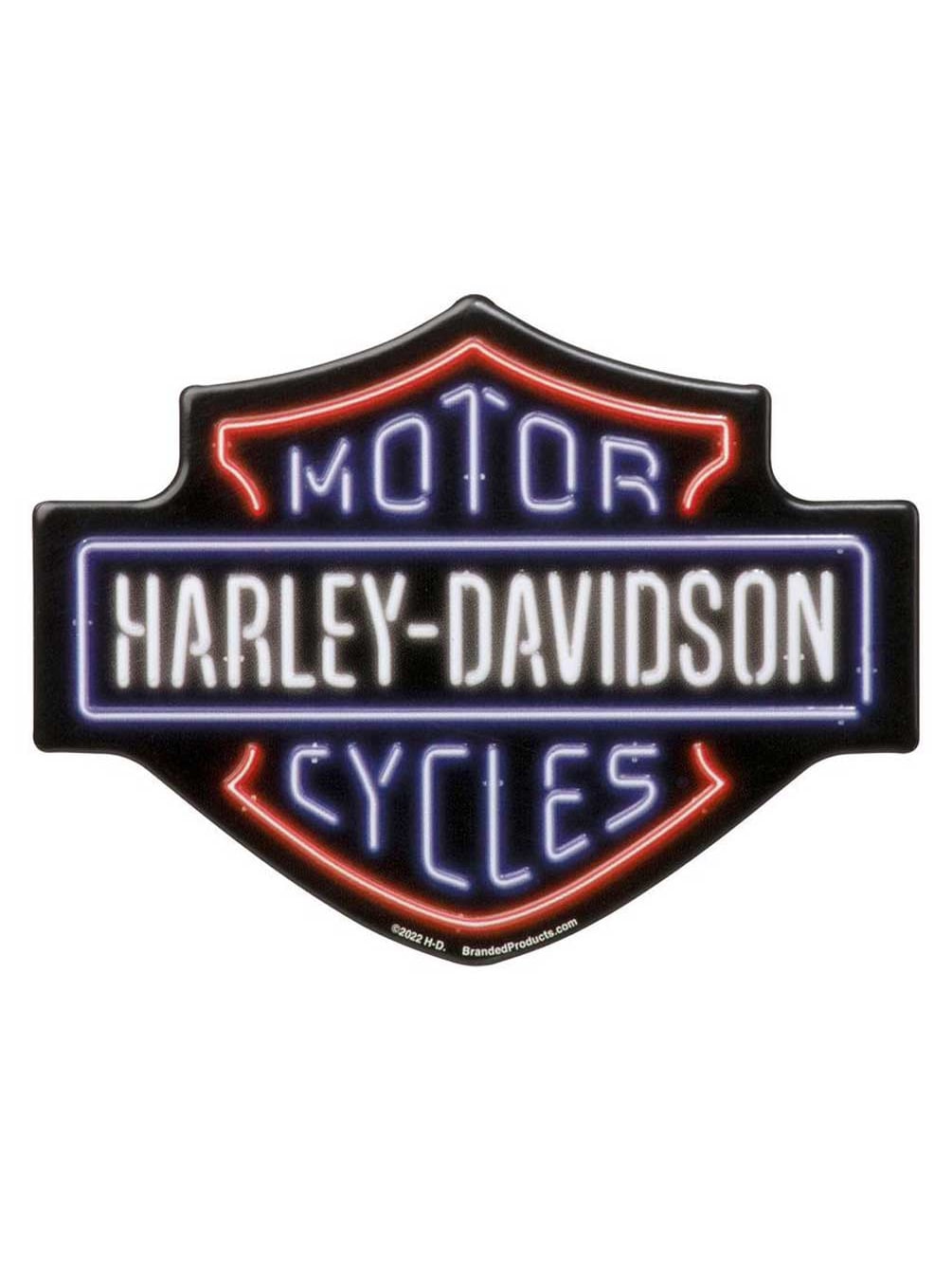 Harley-Davidson Copper Willie G Skull Logo Round Tin Magnet, 2.75 ...