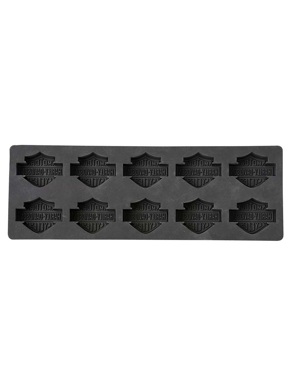 Harley-Davidson Core Bar & Shield Silicone Ice Cube Tray, Black HDX ...