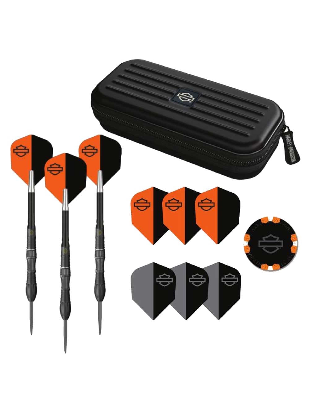 Harley-Davidson Evolution Bar & Shield Laser Engraved Tungsten Boxed ...