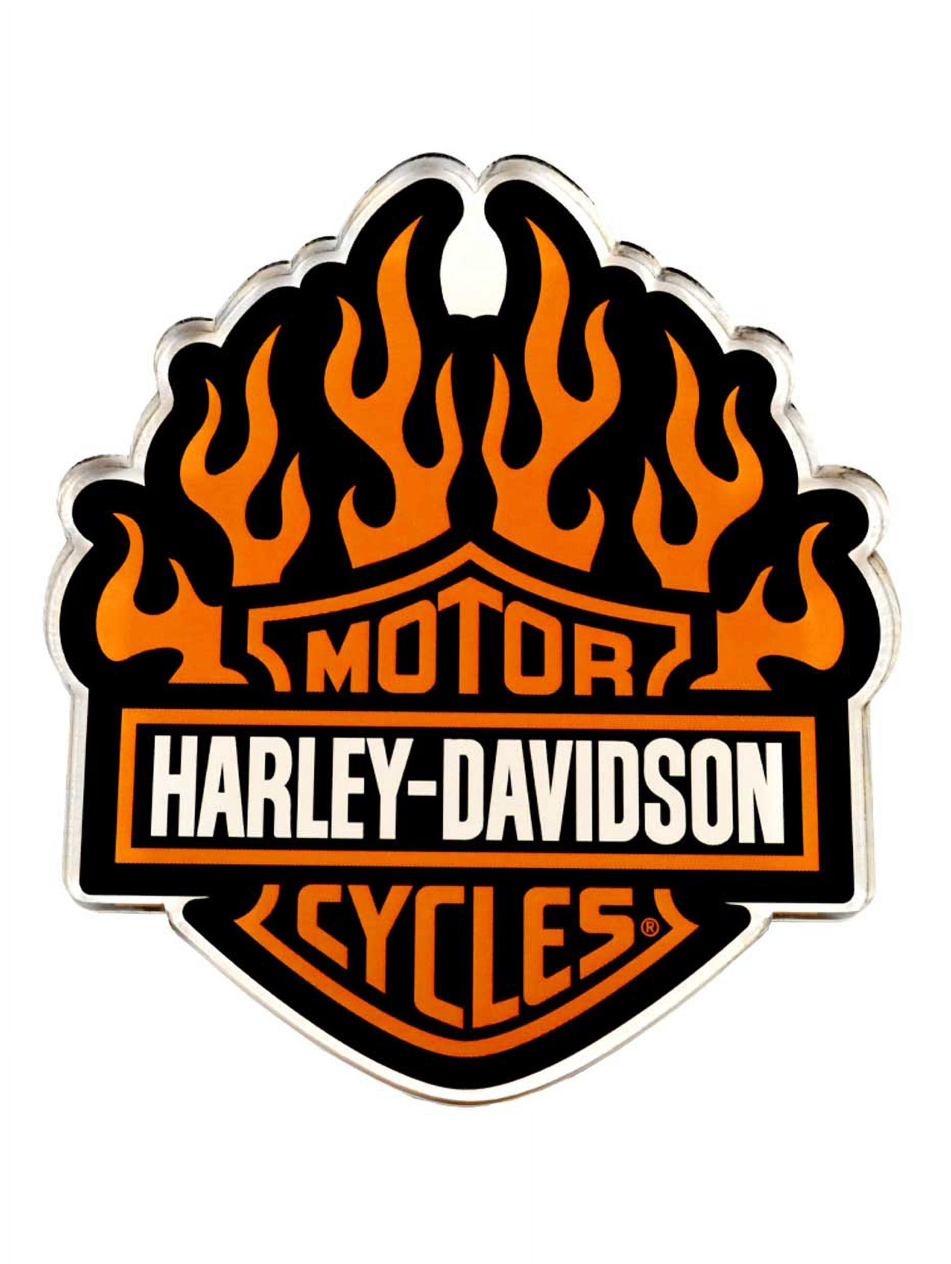 Harley-Davidson Fire Starter Heavy-Duty Metal Magnet - 4 inches ...