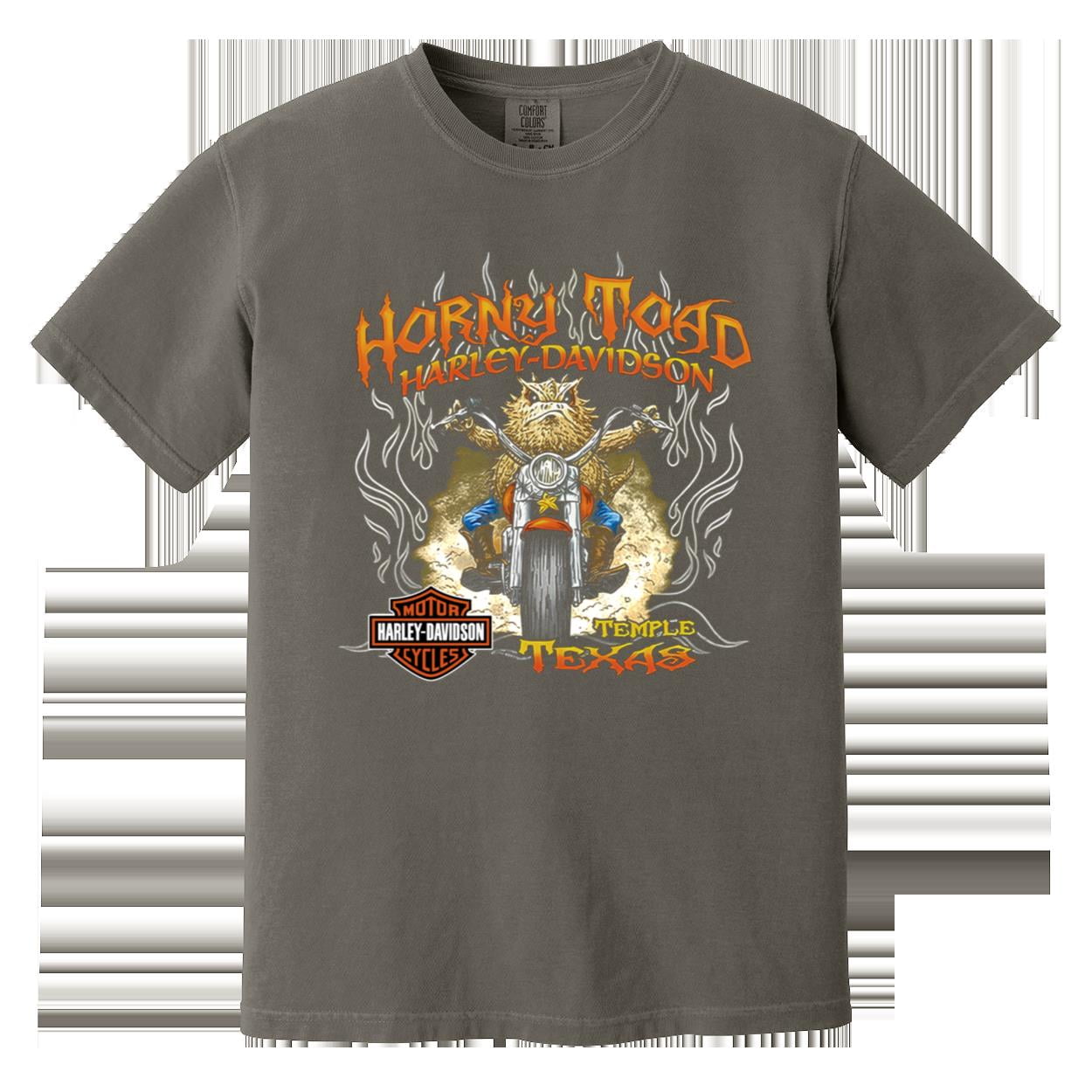 Harley-Davidson Horny Toad Biker Style Comfort Color T-Shirts, for men ...