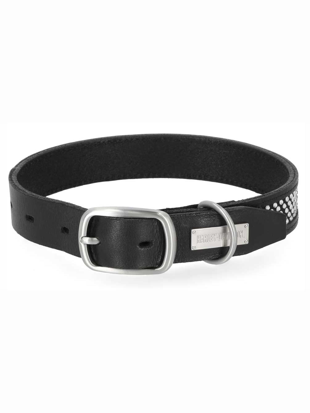Harley-Davidson Leather Embellished H-D Logo Adjustable Pet Collar ...