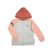 Harley-Davidson Girls' Pink Glitter Skull Hoodie, Little Girls Size 5 - Walmart.com