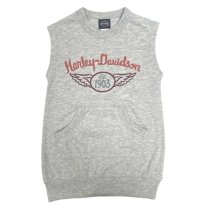 Harley-Davidson Girls' Pink Glitter Skull Hoodie, Little Girls Size 5 - Walmart.com