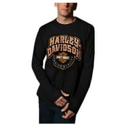 Harley-Davidson Men's Bar & Shield Long Sleeve Crew-Neck Shirt 30297501 (XL), Harley Davidson ...