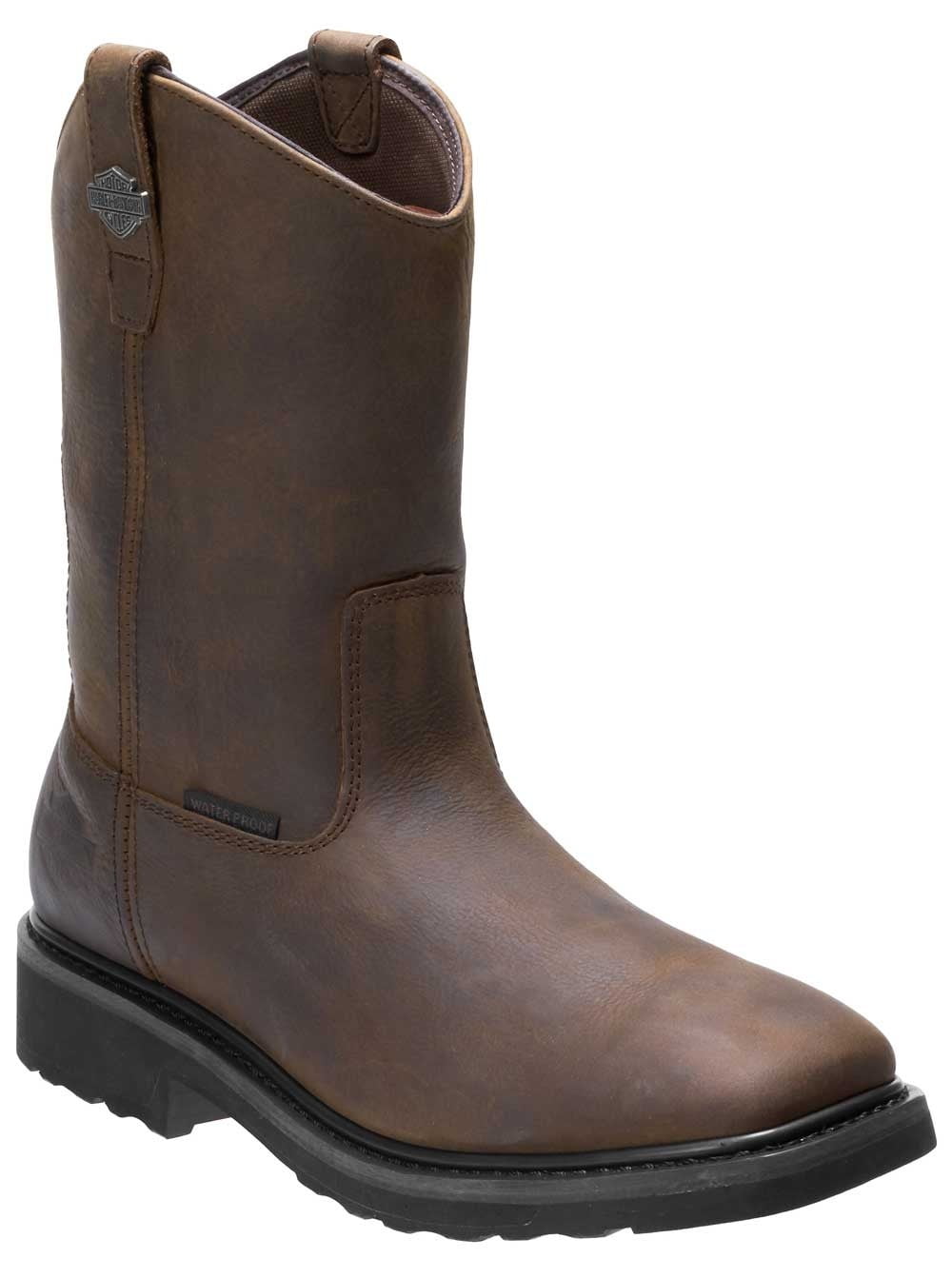 Harley-Davidson Men's Altman Waterproof Leather Work Boots with Slip ...