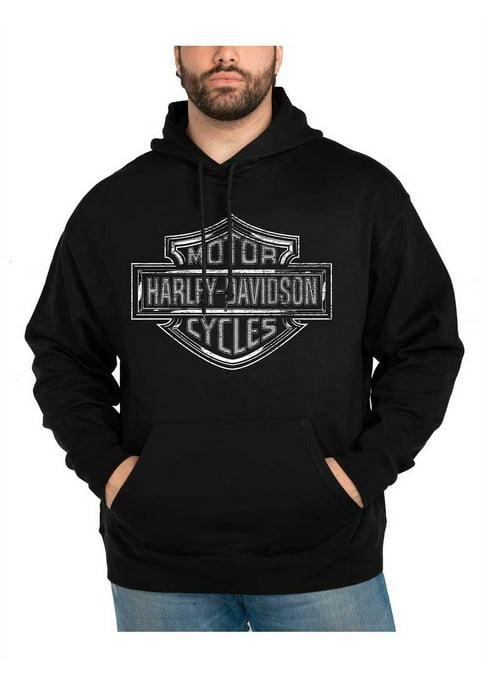 Harley-Davidson Men's Bar & Shield Logo Pullover Hooded Sweatshirt 30297503 - Walmart.com