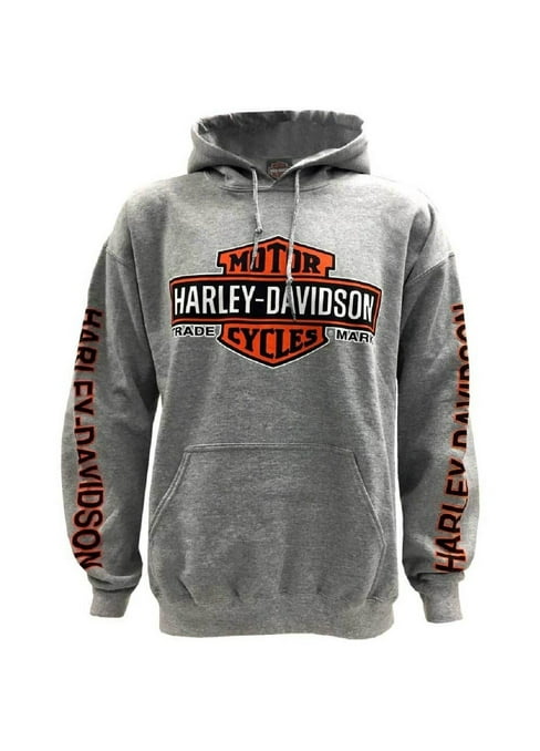 Harley-Davidson Men's Bar & Shield Logo Pullover Hooded Sweatshirt 30297503 - Walmart.com
