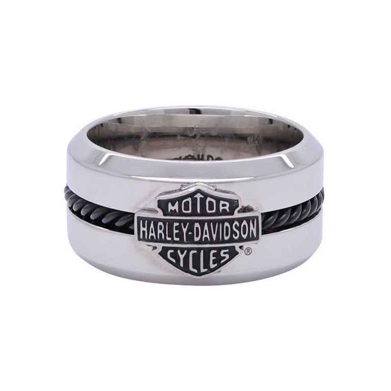 Harley Wedding Bands Men