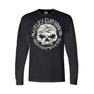 Harley-Davidson Men's Bar & Shield Long Sleeve Crew-Neck Shirt 30297501 (XL), Harley Davidson ...