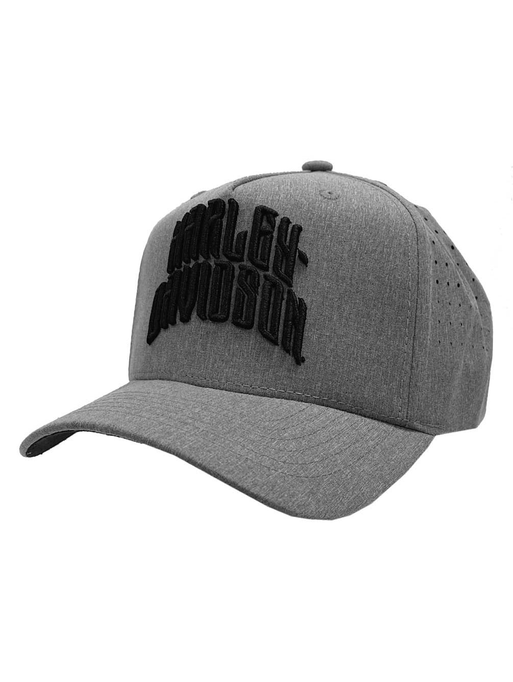 Harley-Davidson Men's Cinch Embroidered Curved Bill Snapback Baseball ...