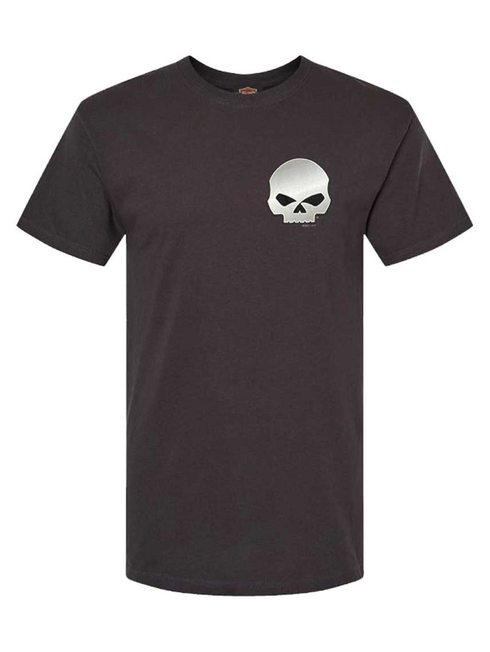Harley-Davidson Men's Classic Willie G Skull Point II Cotton Tee Shirt ...