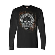 Free Shipping! Harley-Davidson Men's Bar & Shield Long Sleeve Crew-Neck Shirt 30297501 (2XL ...